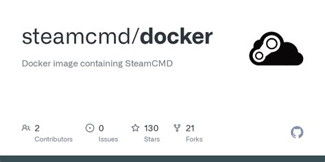 Github Steamcmddocker Docker Image Containing Steamcmd