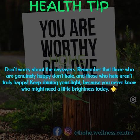 At Hohe Wellness Centre I Am Committed To Fostering A Positive Mindset Hendrina Hango