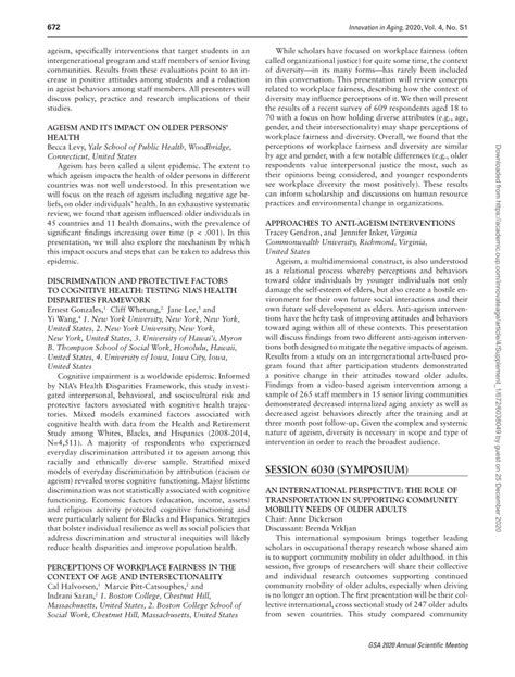 Pdf Approaches To Anti Ageism Interventions