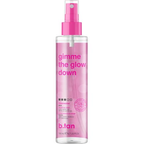 Btan Gimme The Glow Down Dark Facial Tan Mist 67 Fl Oz Frys Food