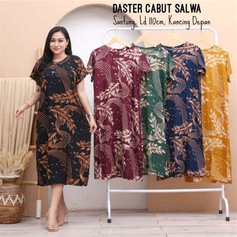 Jual 100ribu 4pcs Daster Standart Aneka Motif Kekinian Terbaru Daster