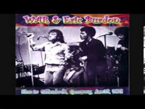 Eric Burdon And War Live In Offenbach Vinyl Lp Unofficial Release