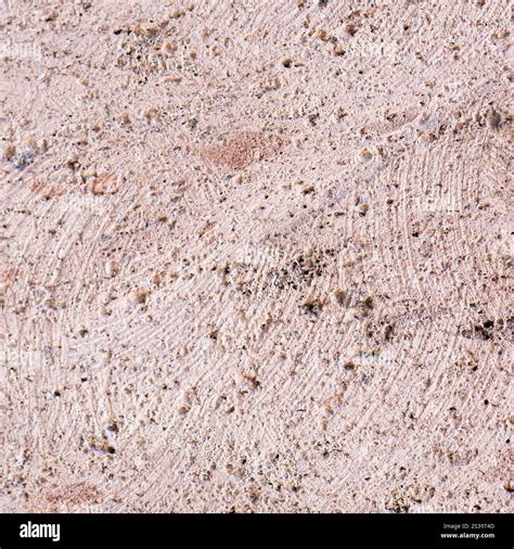 Square Polished Texture Of Pink Brown Armenian Tuff Wall Tile Stock