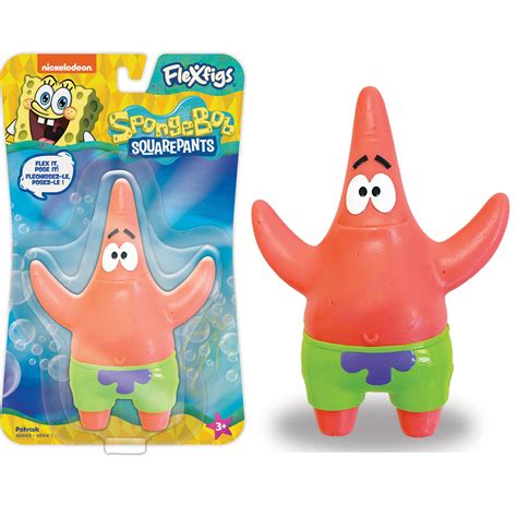 Best Buy Tcg Toys Flexfigs Spongebob And Patrick 2 Character Pack Ages