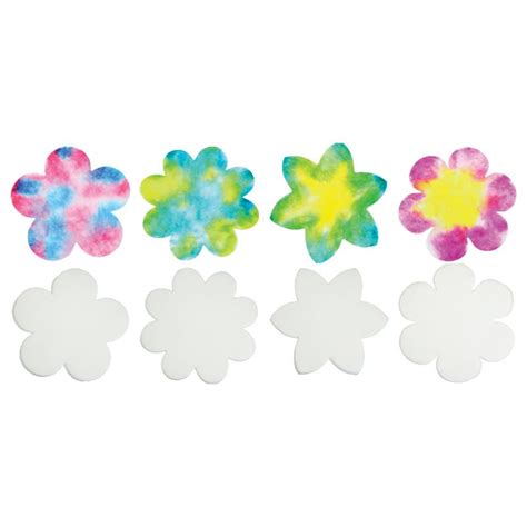 Colour Diffusing Paper Flowers Pkt 80 Qizzle