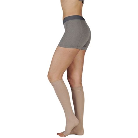 Juzo 2001 20 30 Mmhg Soft Knee High Stocking Size I Chocolate
