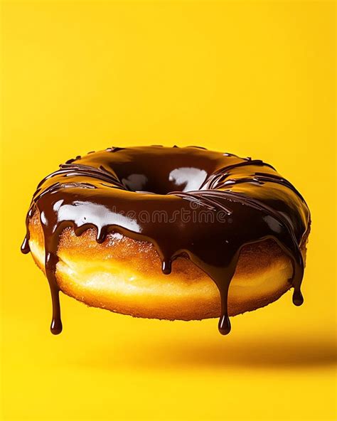 Chocolate Glazed Donut Illustration Stock Illustration Illustration Of Icing Sugary 353509774