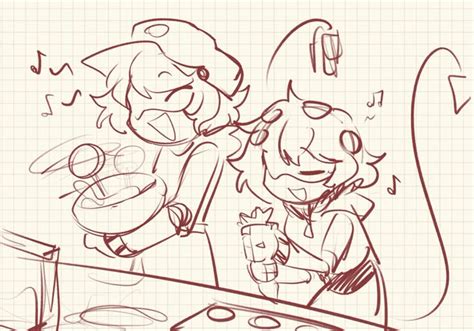 Hiro ⚠️ Tsukyiio On X Demon King Anime Sketch Book Art Pages