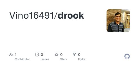 Github Vino16491drook