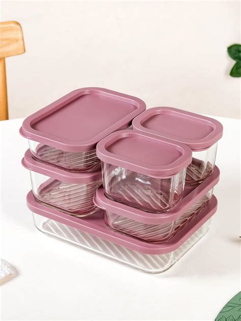 Buy Nestasia 6 Pcs Stackable Food Storage Containers Container For