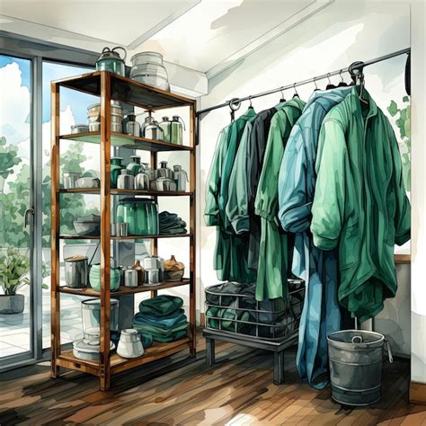 Premium Ai Image Vector Illustration Of A Bathroom