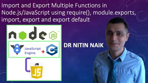 6 Import And Export Multiple Functions Into And From A Module In Node