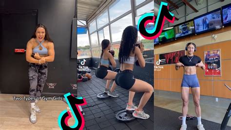 10 Minutes Of Woman Being Gym Rats 🏋🏻‍♀️💅💪🏻 Tiktok Compilation Youtube