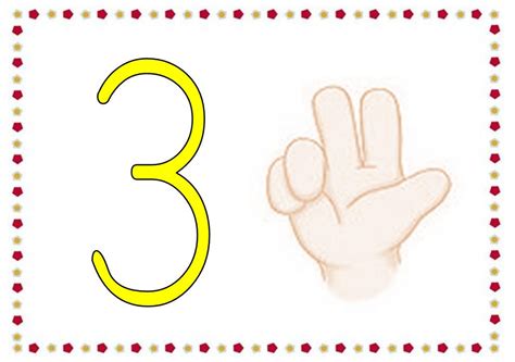 Esos Locos Bajitos De Infantil Carteles De Numeros Con Las Manitas