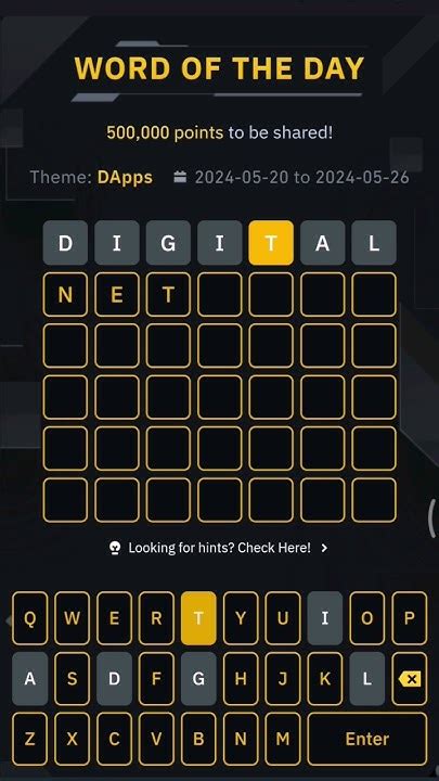 Binanace Word Of The Day 21 05 24 Youtube