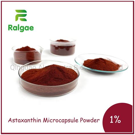 Food Grade Astaxanthin Microcapsule Powder High Quality Microalgae