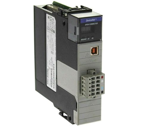 Allen Bradley Controllogix Devicenet Scanner Module 1756 Dnb 24v Dc