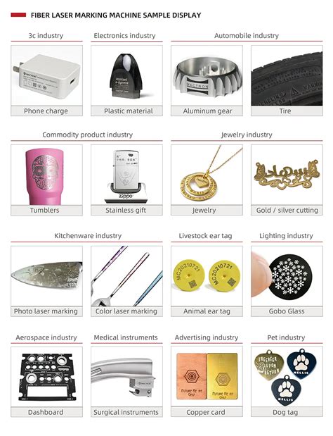 Fiber Laser Marking System 20w Laser Marking Machine For Metal