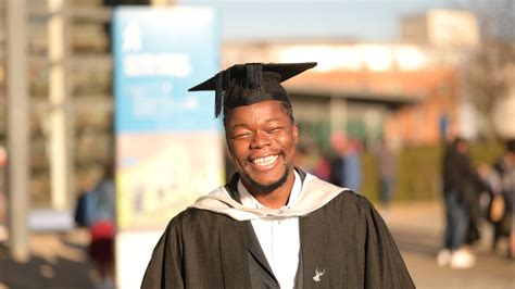 Nigerian Man Celebrates As He Bags 1st Class Degree From A Uk