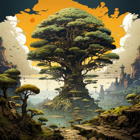 Premium Photo Fantasy Tree