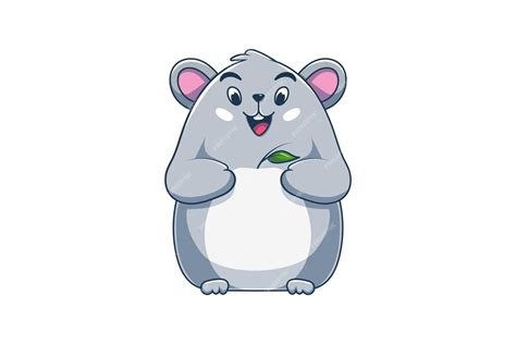 Premium Vector Cute Mouse Character Design Illustration