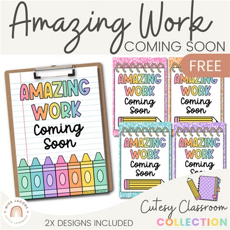 Cutesy Classroom Collection Page 3 Miss Jacobs Little Learners