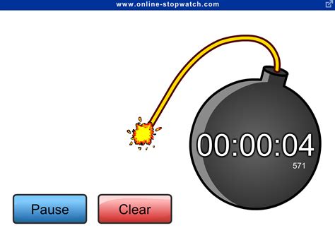 Bomb Timer Online Stopwatch Dyscalculie Dyslexie Onderwijs