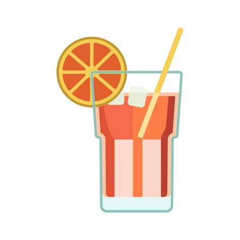 Premium Vector Cocktail Icon Design Vector Template