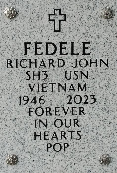 Richard John Fedele 1946 2023 Find A Grave Memorial