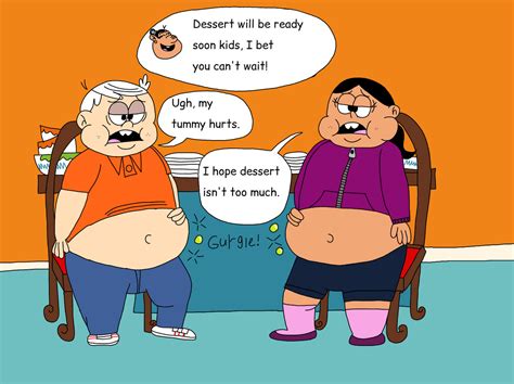 Stuffed Well Fed Lincoln And Ronnie Anne Remake By Frost4556 On