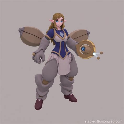 Nintendo Princess Zelda Pink Hair In A Latex Christmas Mini Dress And