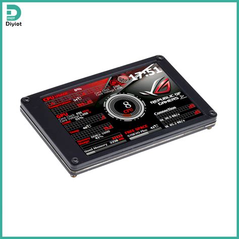 Diymore 3 5 Inch Ips Usb Mini Screen Aida64 Pc Cpu Ram Hdd Data Monitor