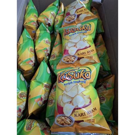 Kusuka Cassava Chips 1 Pack Contains 10 Pcs Shopee Singapore