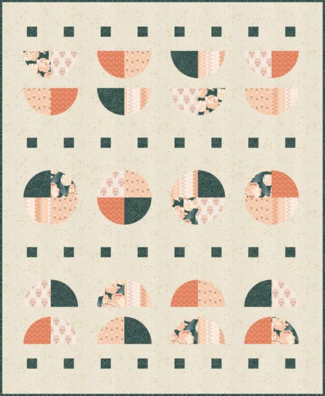 Arroyo Sol By Lissie Teehee Tropical Moon Quilt Pattern By Seams Like A Dream Quilt Designs