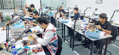 Completed The Basic Electronics Repair Level 1 Course