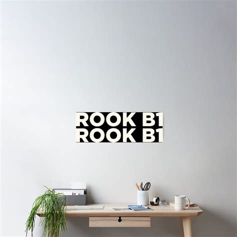 Rook B1 Rook B1 Funny Gothamchess Meme Poster For Sale By Itisjakob Redbubble