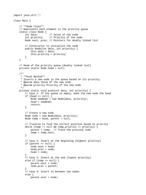 Java Priority Queue Implementation Pdf Software Engineering