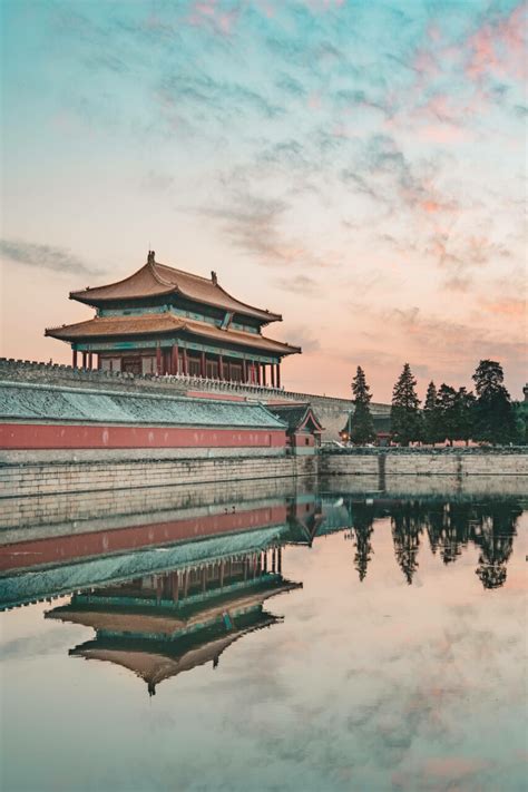 Serenity Reflected In Forbidden City Wallpaper Background Free