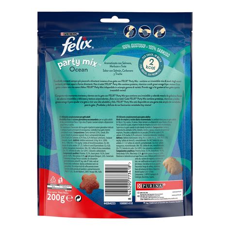 Snack Para Gatos Adultos Félix Party Mix Ocean Mix · Felix · El Corte