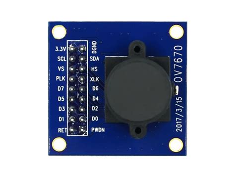 How To Use 0v7670 Camera Module Pinouts Specs And Examples Cirkit