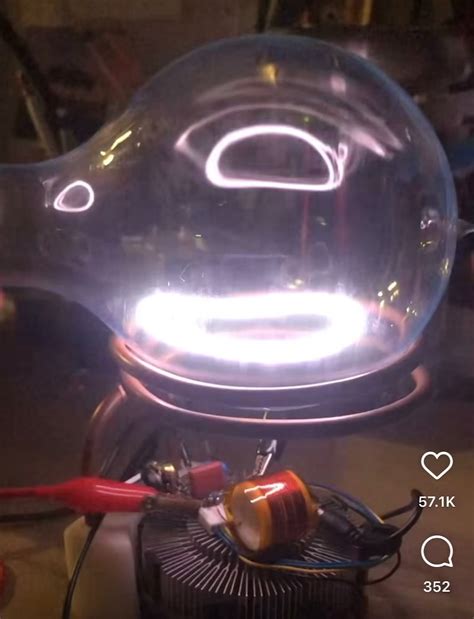 Desktop Toroid Plasma Lamp Rinterestingasfuck