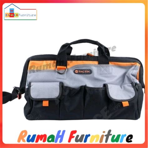 Tactix Canvas Tool Bag 30 And 50 Cm Professional Tool Bag Tactix 50 Cm