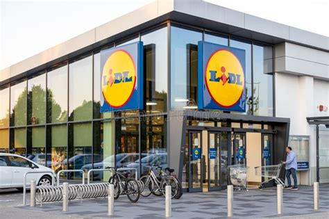 Lidl Supermarket Exterior In Italy Editorial Photography Image Of