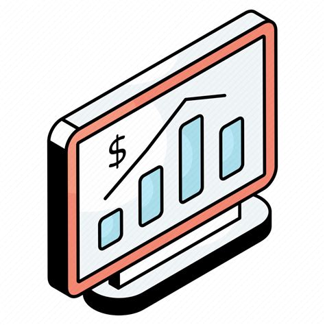 Financial Graph Chart Infographic Statistics Growth Icon