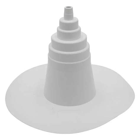 Deks Flat Roof Flat Seal Pipe Collar White Pvc Drainage Superstore®