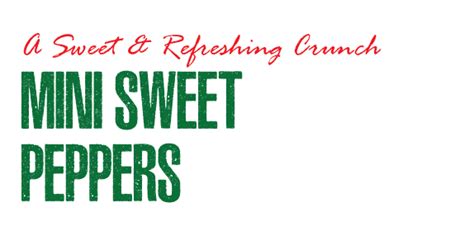 Mini Sweet Peppers Naturesweet