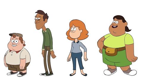Characters From Gravity Falls Celebrating 10 Years Of Gravity Falls