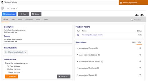 Uploading Malware ThreatConnect
