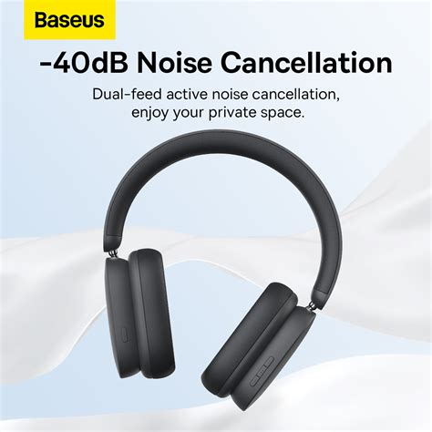 Baseus Bowie H1 Anc Wireless Headphone Power Play