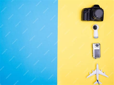 Premium Photo Directly Above Shot Of Key On Blue Background